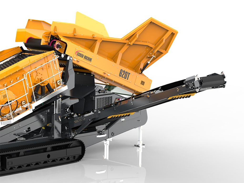 Screen Machine 2-Deck Spyder-Reclaimer - Screen Machine